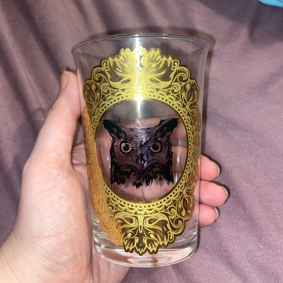 Anthropologie | Art | Harry Potter Hedwig Small Glass | Poshmark